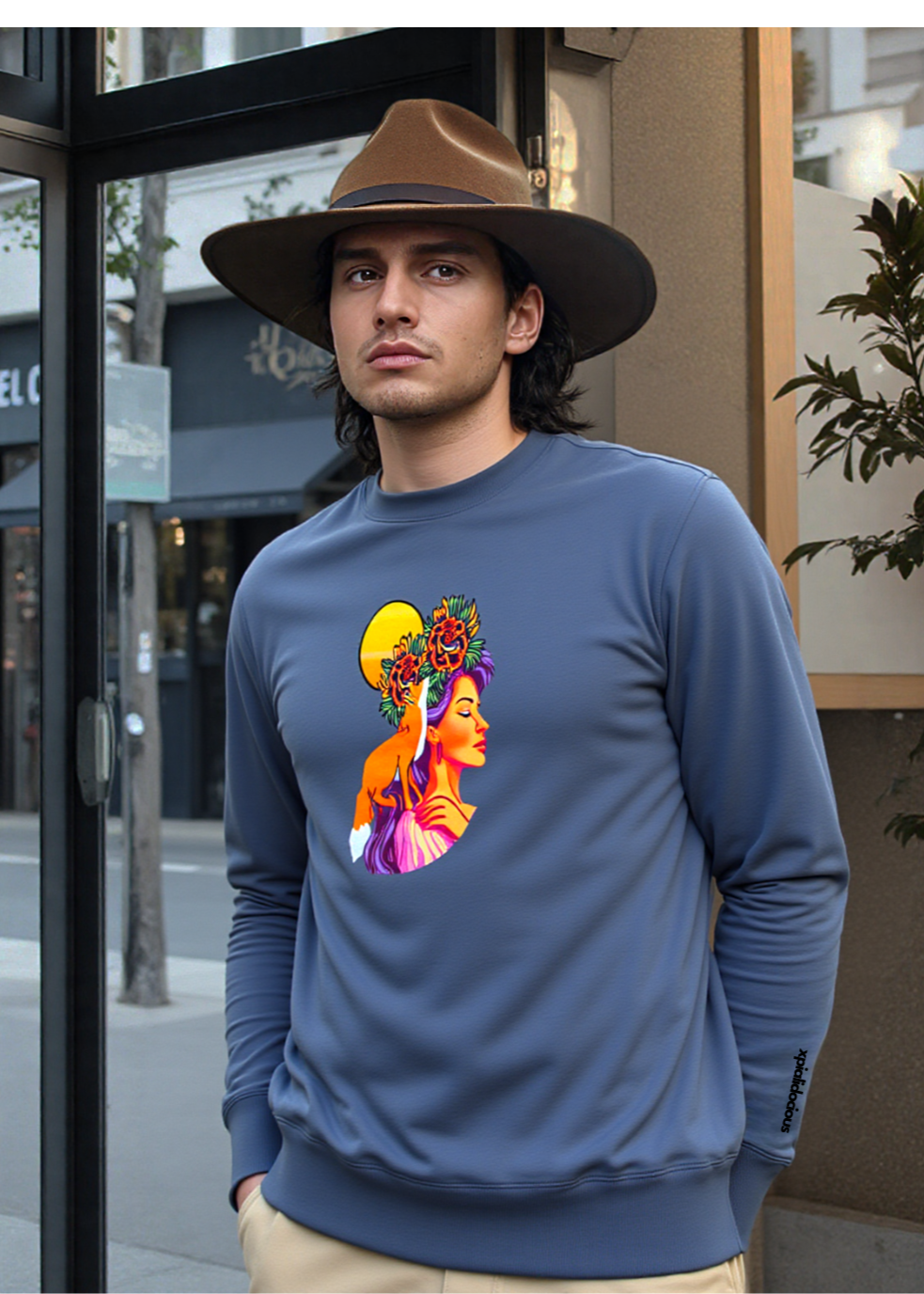 Sun & Fox French Terry Sweater – xpialidocious